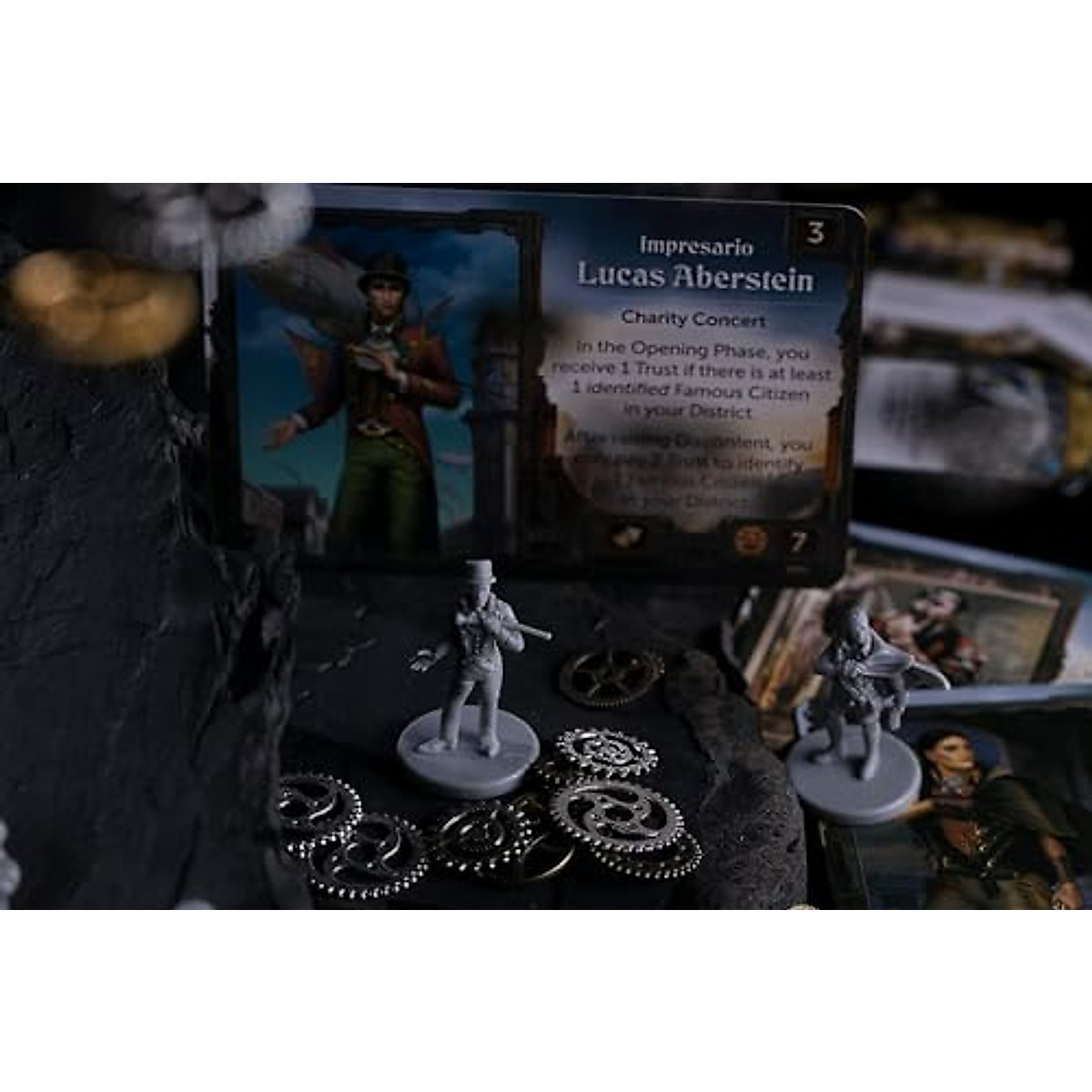 City of The Great Machine. Stand-in Heroes Board Game Expansion |1-4 Players | Ages 14 and up | Steampunk | One-vs-Many | Hidden Movement | Cooperative & Solo | Average Playtime 60-90 min