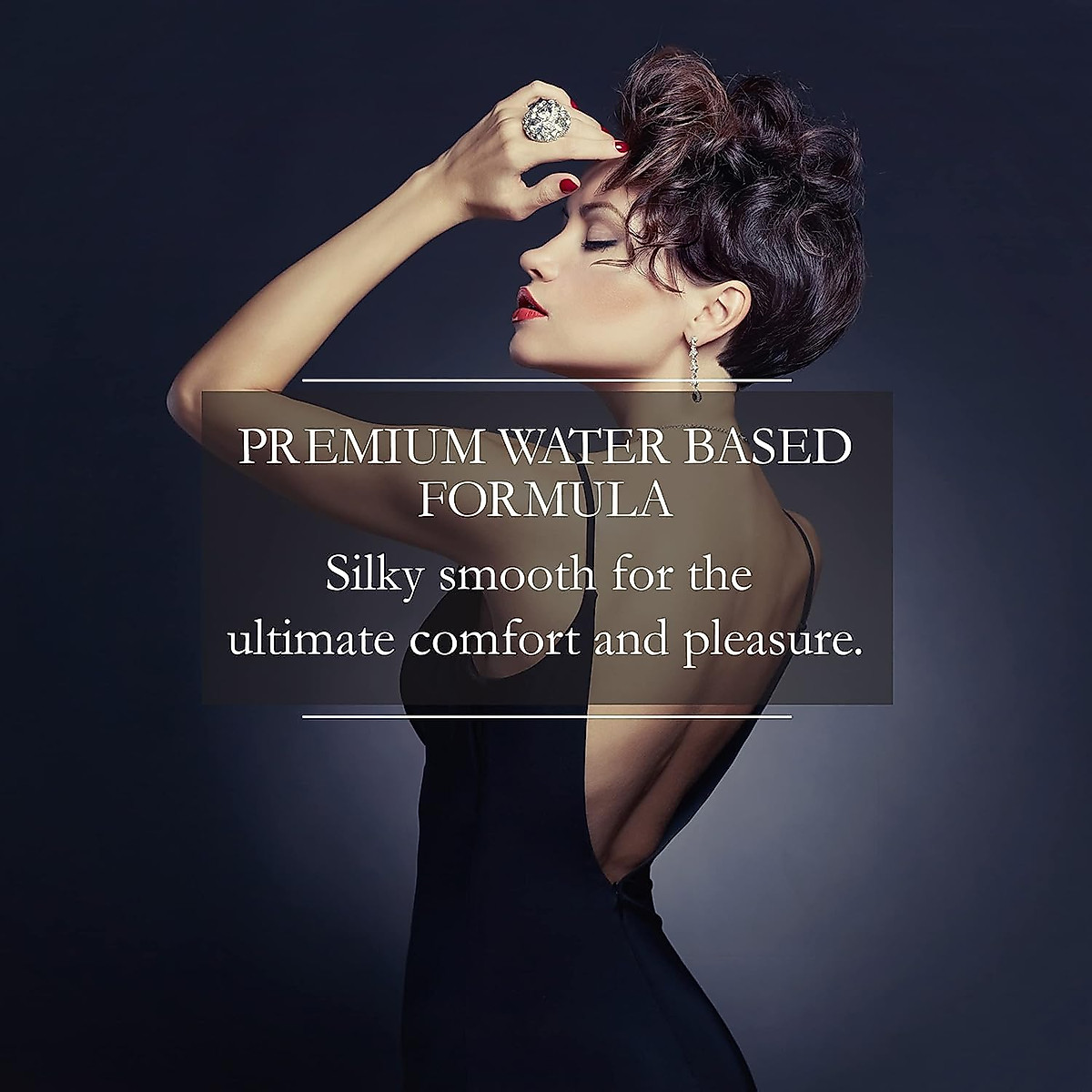 FAV Water Based Luxury Personal Lubricant, Natural Feeling Lube for Women Men and Couples, Toy Friendly, Condom Safe, 8.25 Fl Oz