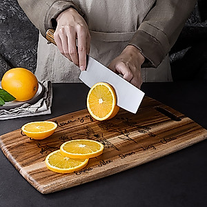 Personalized Cutting Board, Custom Grandma's Garden Cutting Board with Children's Names, Mothers Day Gifts for Mom Grandma, Housewarming Gift, Christmas Gifts, Birthday Gifts for Mom Grandma