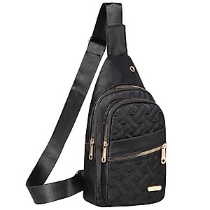 Sling Backpack Crossbody Sling Bag for Women, Small Chest Bag Daypack Cross Body Bag Fanny Pack for Outdoors Hiking