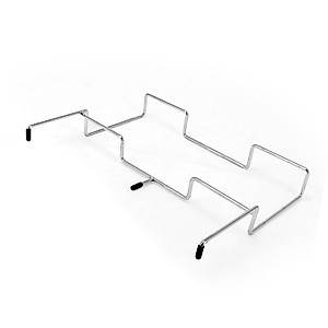 Trash Bag Holder, 2 Pack Stainless Garbage Hanging Bag Holder Trash Can Bracket Table Garbage Rack, Lightweight Table Rack Garbage Bag Hanger for Kitchen BBQ Camping Use Kitchen Clean and Organized