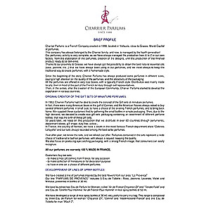 Charrier Parfums - 5 Eaux de Parfum Gift Set - 'Collection Luxe' - 49.7 ml - Made in Provence, France