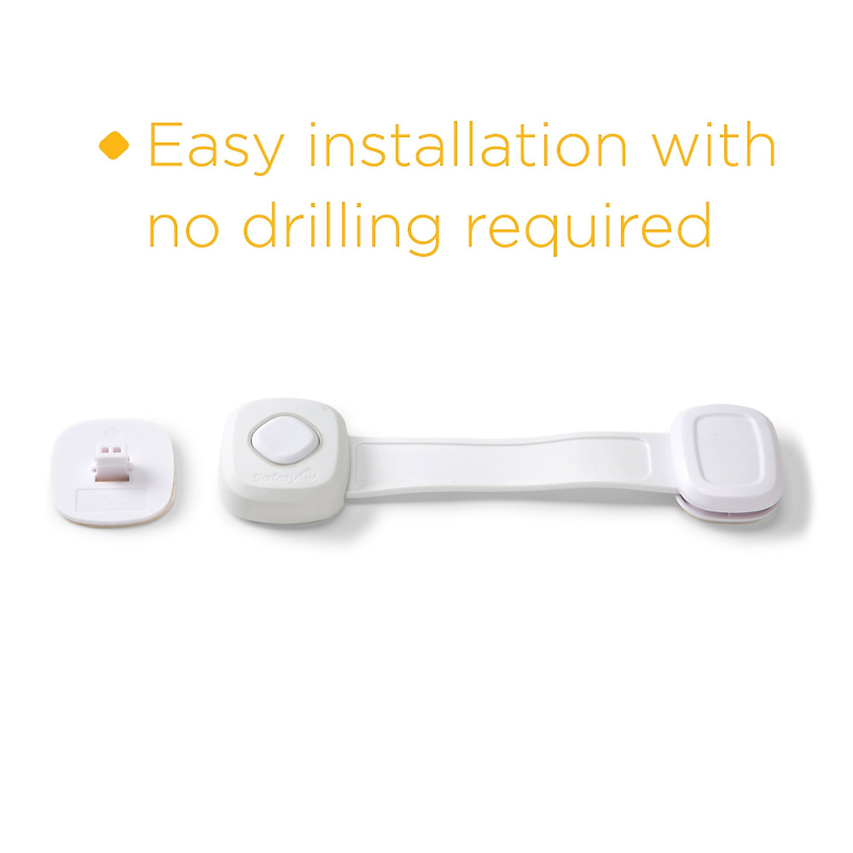 Safety 1st OutSmart Multi Use Lock, 2 Pack, White