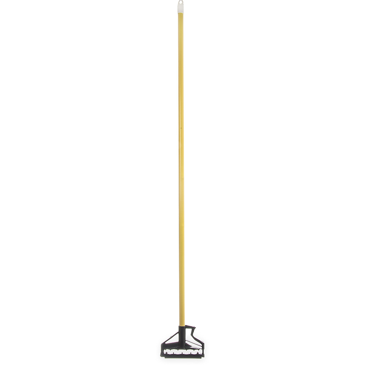 SPARTA 4166404 Spectrum Fiberglass Mop Handle With Quik-Release For Cleaning, Commercial, Residential, 60 Inches, Yellow
