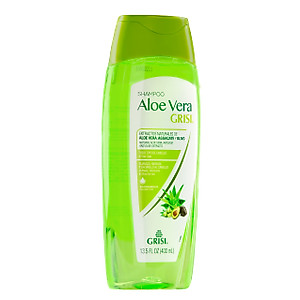 Grisi Aloe Vera Shampoo, Moisturizing Shampoo with Aloe Vera Extract, Paraben-Free, Hair Product for Soft and Shiny Hair, 2-Pack of 13.5 FL Oz each, 2 Bottles