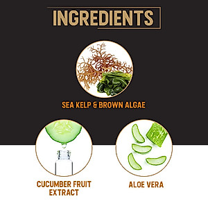 Woody's 3 in 1 Body Wash for Men - Shampoo, Conditioner, & Body Wash, Multipurpose Cleanser With Marine Extracts, Cucumber Fruit Extract, and Aloe Vera - 32 Fl Oz