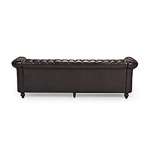 Christopher Knight Home Norma Sofas, Brown, Dark Brown