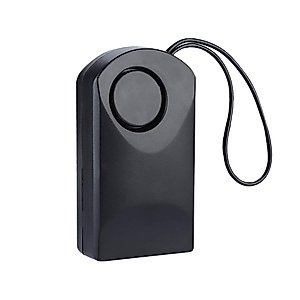 Door Handle Alarm, Home Security Touch Door Sensor 120db Anti Theft Security Alarm Door Knob for Home/Office/Shop/Bank