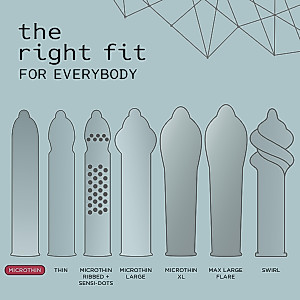 Kimono MicroThin Condoms - Premium Lubricated Natural Latex Condoms, Thinnest Condoms, Vegan-Friendly, No Latex Odor - Thin, Strong, and Extra Sensitive - Pack of 24