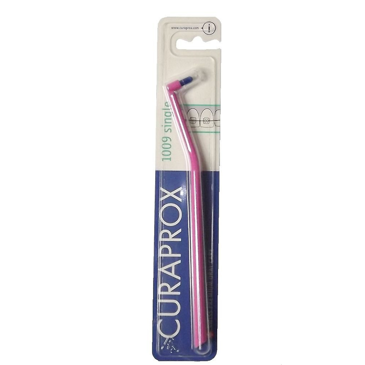 Curaprox CS 1009 Special Tuft Toothbrush for Implants, Braces & Gum Line Care