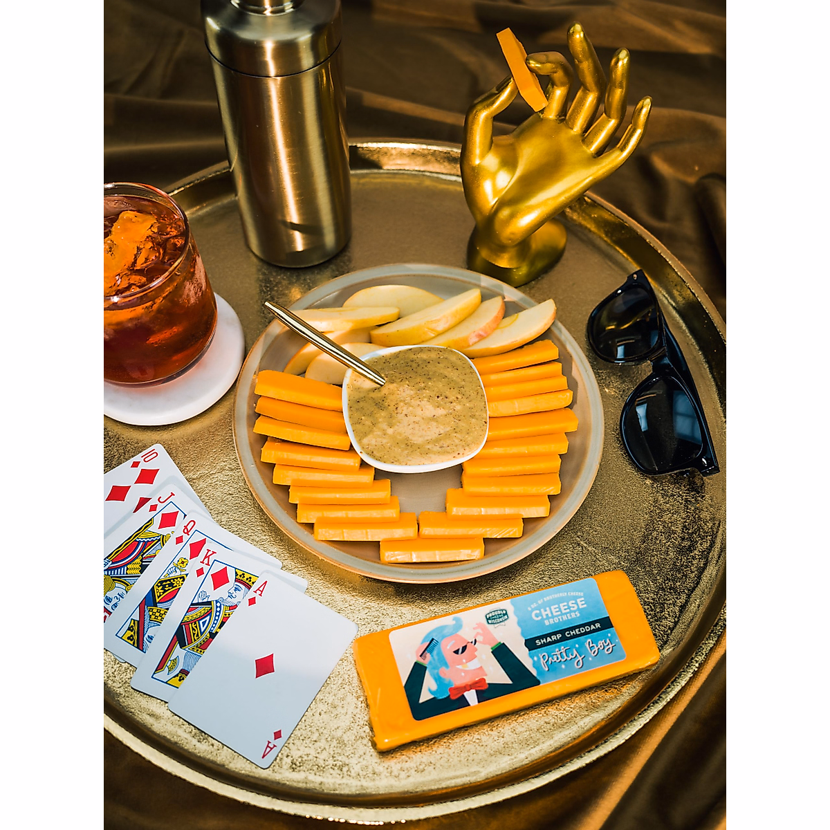 Cheese Bros. Cheddar Cheese | Made in Wisconsin (Variety Pack, 4 Count)