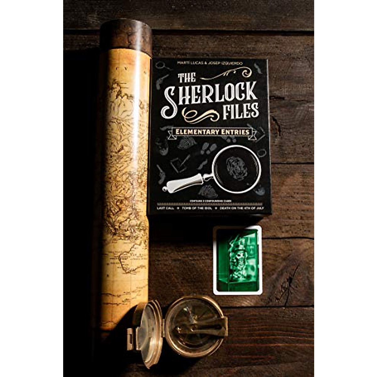Sherlock Files: Elementary Entries, Strategy Board Games, Indie Boards & Cards