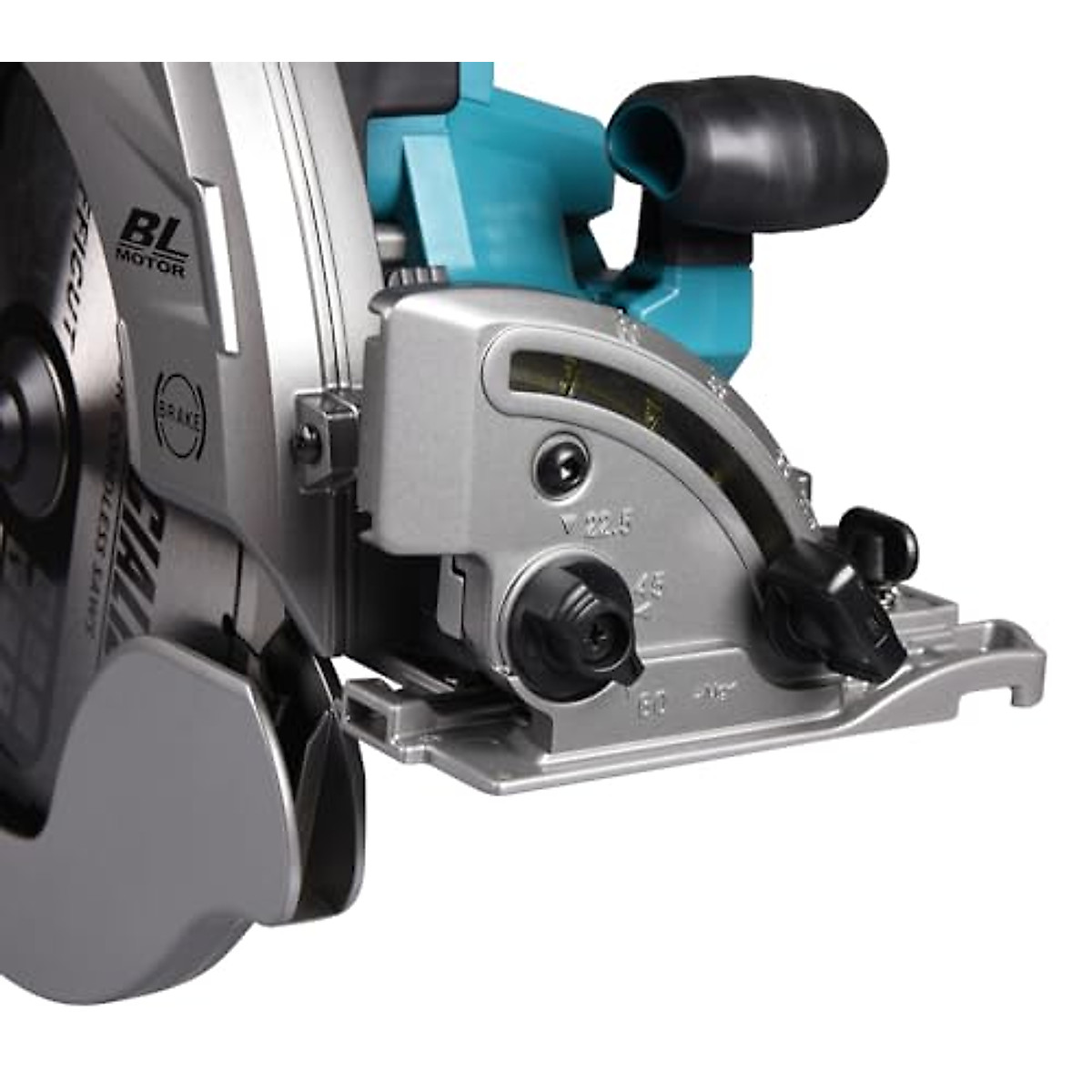 Makita HS011GZ 10.2 inch (260 mm) Rechargeable Circular Saw, 40 V Max, Battery and Charger Sold Separately, Blue