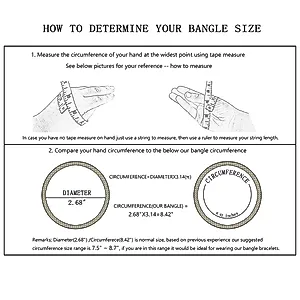 Ensoul Black W/Silver Glitter Multiple Metal Bracelets & Bangles Set For Women 12Pcs/Set