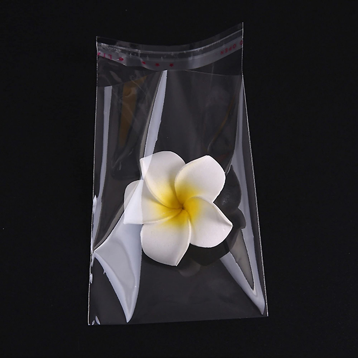 1000pcs 3" x 4" Cellophane Adhesive Bags Clear Self Sealing Earring Bags Small Cello Bags 1 Mil for Jewelry Soap Candies Bakery Candle Cookie Card (9 Sizes to Choose from)