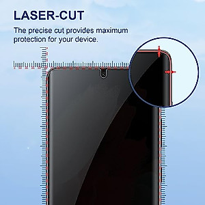 EGV 2 Pack for Samsung Galaxy S21 Ultra Privacy Screen Protector [Not Glass] Accessories,Fingerprint Compatible, Bubble Free, with Easy Installation Tool, Full Coverage for S21 Ultra 6.8-inch