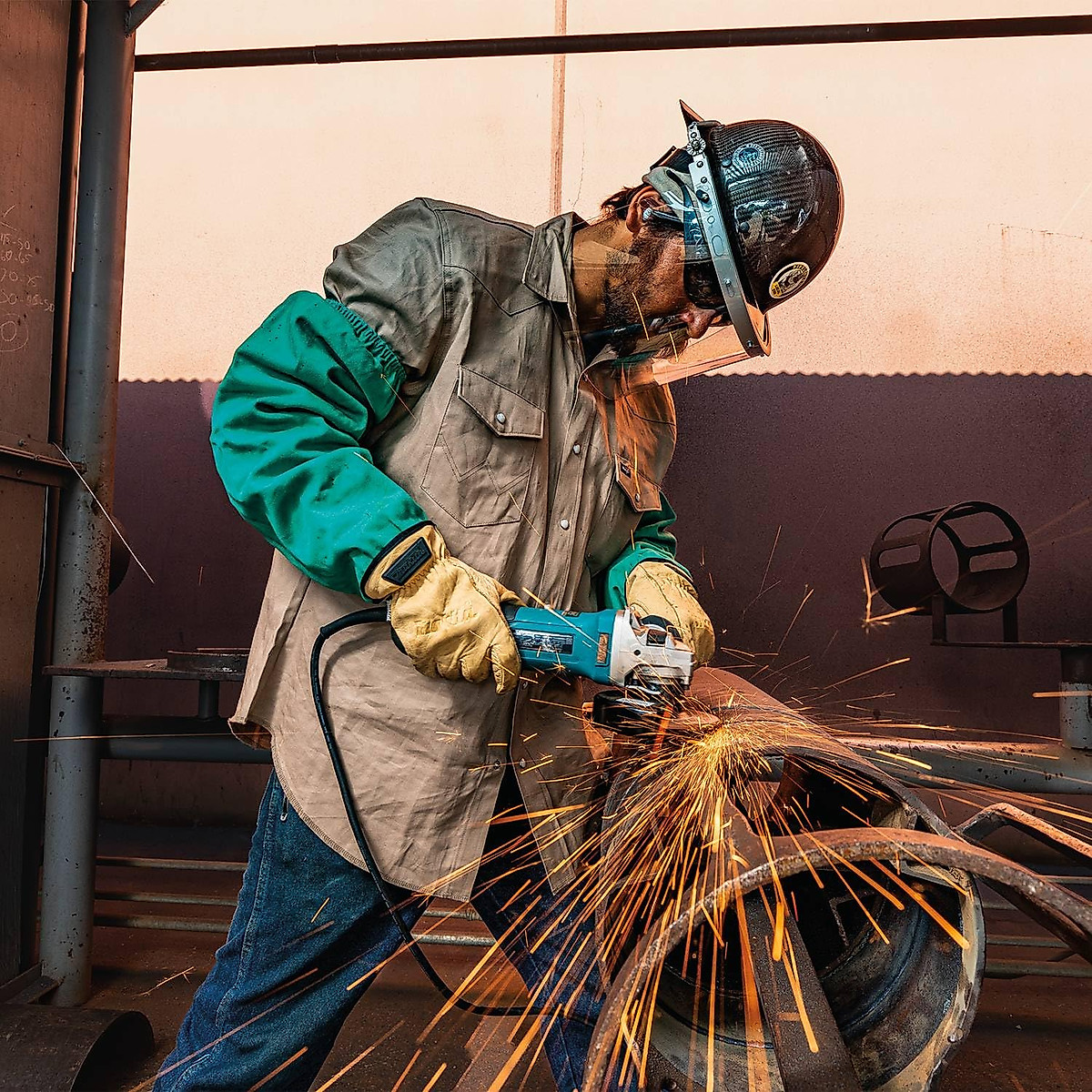 Makita GA5092 5" SJS™II High-Power Angle Grinder