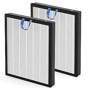 2 Pack Vital 200S Replacement Filter Compatible with LEVOIT Vital 200S Air Purifie-r, 3-in-1 H13 Grade True HEPA, High-Efficiency Activated Carbon Vital 200S-P Replacement Filter, Vital 200S-RF