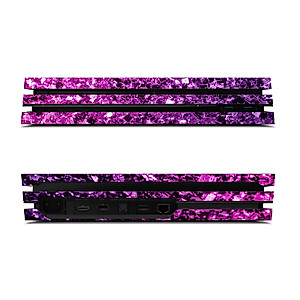 Head Case Designs Officially Licensed PLdesign Purple Pink Art Mix Vinyl Sticker Gaming Skin Case Cover Compatible With Sony PlayStation 4 PS4 Pro Console
