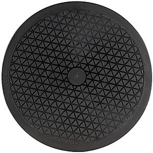 MUKLEI 6 Pack 12 Inch Lazy Susan Turntable Organizer, Heavy Duty Rotating Swivel Stand, Single Sided 360 ° Turntable with Steel Ball Bearings for Laptops TV Computer Monitor