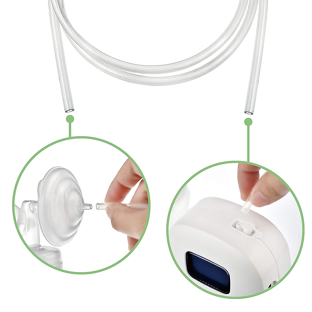 Maymom Tubes Compatible with Ameda MYA Pump Ameda MYA Pro Pump Not Original Ameda MYA Tubes Not Original Ameda MYA Breast Pump Accessories Not Original Ameda MYA Breast Pump Parts;