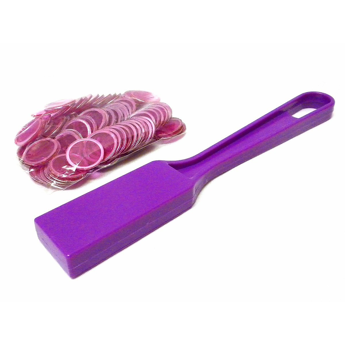 OTC Bingo Magnetic Wand with 100 Chips - Purple