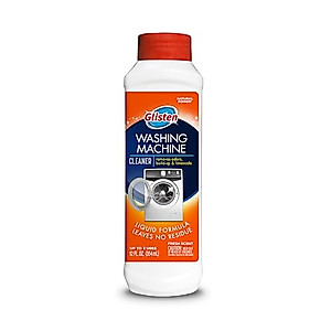Glisten Washing Machine Cleaner, Helps Remove Odor, Buildup, and Limescale, Fresh Scent, 12 Ounce Bottle 6-Pack