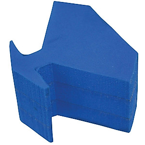 Expanded Technologies 16064 Door Wedge Doorstop Blue Single