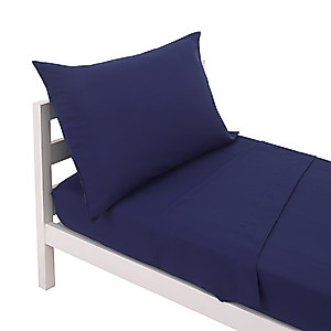 Everything Kids Everything for Kids 3 Piece Toddler Sheet Set, Navy