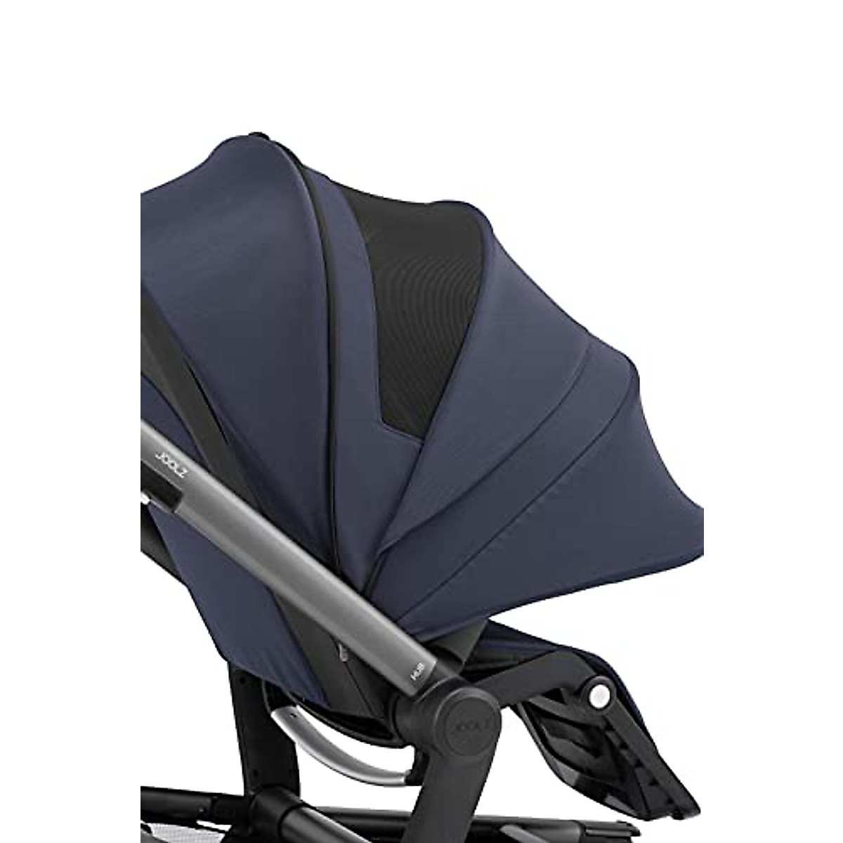 Joolz Hub+ - Parent Facing Stroller for Babies 6 Months+ (Up to 50 lbs) - Compact & Stylish - Easy Fold - One-Hand Steering - LED Lights - XXL Sunhood - Superior Comfort (Navy Blue)