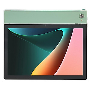 Haofy 10.1 Inch Tablet, Fast Charging Support 2 in 1 8 Core CPU 100-240V 13MP Camera Tablet Computer with Keyboard for Travel (US Plug)