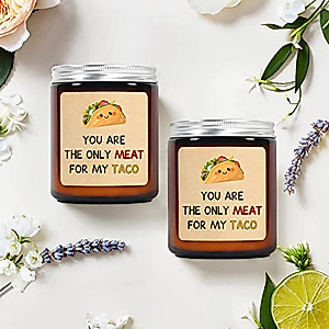 Lavender Scented Candles - Funny Wedding Gifts, Engagement Gifts for Women, Friends, Couples, Newly Engaged Friends - Bachelorette Gifts for Bride, Bride to Be