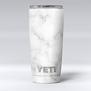 Design Skinz Slate Marble Surface V54 - Skin Decal Vinyl Wrap Kit Compatible with The Yeti Rambler Cooler Tumbler Cups