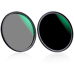 K&F Concept 72mm ND1000 CPL Lens Filter Kit (2 Pcs) Neutral Density ND1000 + Circular Polarizer Filter with 24 Multi-Layer Coatings for Camera Lens