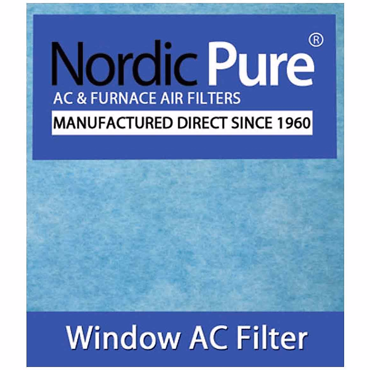 Nordic Pure 15x24 HP44 AC Furnace Air Filters, 15 x 24 x 1/4 (15 x 24 x 0.25), 6 Count