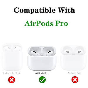 Hyltlin Case for AirPods Pro, PU Leather Cute Kawaii Tassel Holster Design Shockproof AirPods Charging Case with Metal Keychain for Men Women Kids Teens Boys Girls (Yellow)