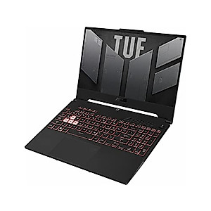 ASUS 2022 TUF A15 15.6" FHD 144Hz Gaming Laptop, AMD Ryzen 7-6800H Processor, 16GB DDR5 RAM, 512GB PCIe SSD, Backlit Keyboard, GeForce RTX 3050Ti 4G, HD Webcam, Win 11, Gray, 32GB Snowbell USB Card