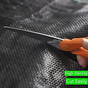 EXTRAEASY 3ft x 300ft Weed Barrier Landscape Fabric Heavy Duty,Premium 3.2oz Ground Cover Weed Block Gardening Mat,Easy Setup & Superior Weed Control