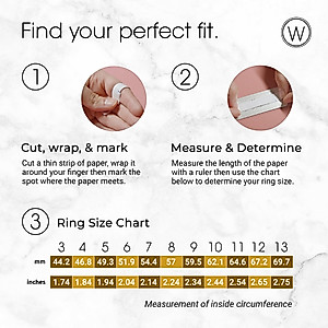 WHITESTONE JEWELRY CO. - Chakra Stone Ring Collection, Stone Bands for Men and Women, Stackable Agate Ring, Green Agate - Heart, Size 7