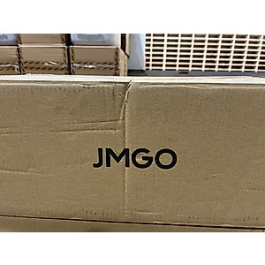 JMGO O1 Pro 1080P FHD Ultra Short Throw Projector,1500ANSI Lumens, 4K Supported Movie Projector with Dynaudio Speakers, Smart DLP Projector, Auto Focus & Keystone Correction, Home Theater Projector