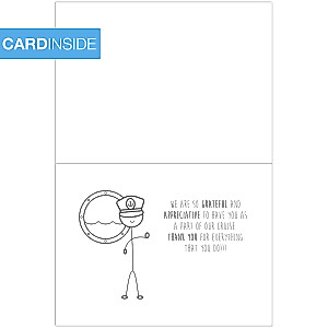 Cruise On Cruise Staff Thank You Cards from [6 Pack]