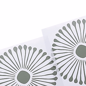 Reusable Tile Stencil 12x12 (2 Pack) | Large Floor Stencils for Painting Floors 12x12 | Wall Stencils for Painting | Concrete Stencils for Patio | Boho Stencil | Paint Stencils for Walls and Floors