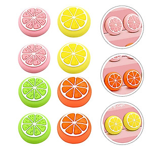 8pcs Handle Button Cap Joystick Grip Button Cover Joystick Caps for Joystick Cover Joystick Grip Button Cap Thumb Stick Cap Joystick Thumb Grip Joystick Protective Caps