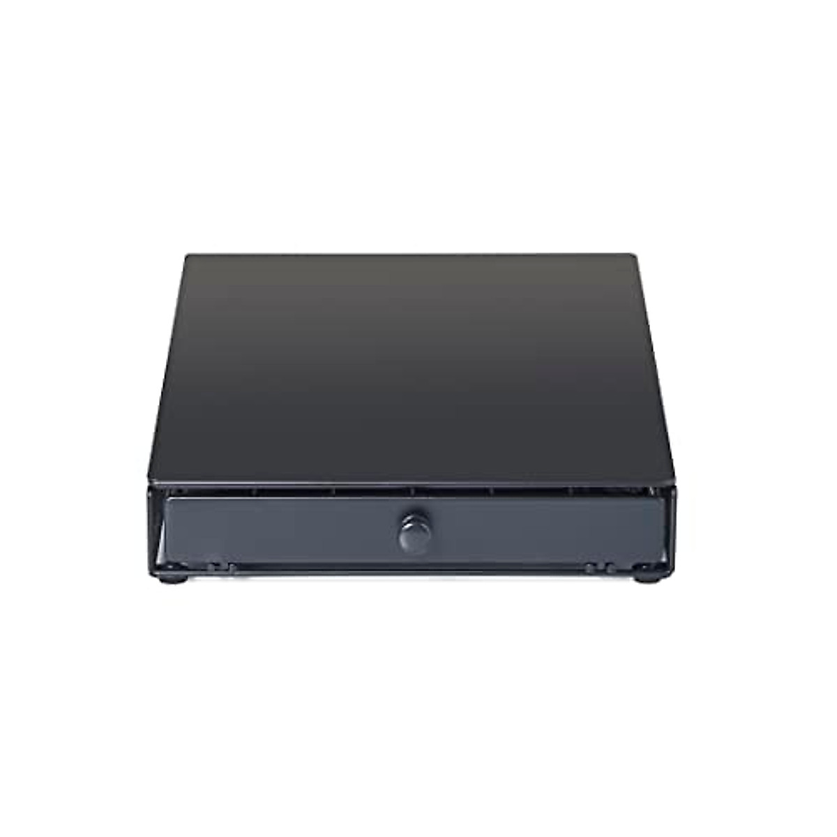 Nifty Large Nespresso Original Line Capsule Drawer – Black, 60 Capsule Pod Pack Holder, Non-Rolling Sliding Drawer, Under Coffee Storage Solution, Office or Home Kitchen Coffee Bar Organizer