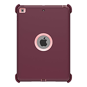 AICase iPad 9th/8th/iPad 7th Gen Case,iPad 10.2 2019/2020/2021 Case,Heavy Duty Shockproof Triple Layer Defense for New Apple iPad 7th/8th/9th Generation 10.2-inch 2019/2020 2021 Release(Purple)