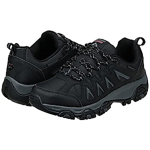 Skechers Mens Terrabite Black/Charcoal 12 EE - Wide