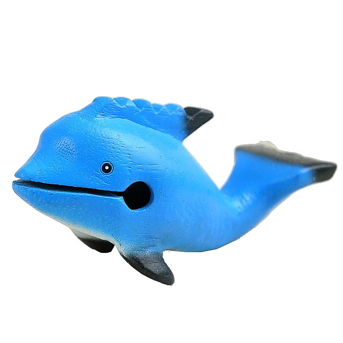 Wooden Instrument - Percussion Musical Tone Block Craft (4# - Dolphins Whistle Guiro)