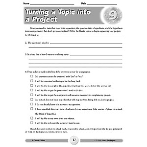 Science Fair Projects, Grades 5 - 8