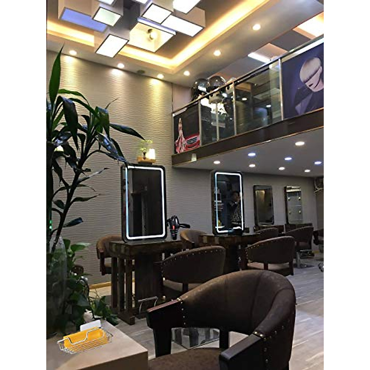 Hair Dryer Holder Wall Mount - Hair Dryer Organizer - Stainless Steel Blow Dryer Holder Wall Mount, Keeps Your Bathroom Kitchen Washroom Tidy, Pack of 2