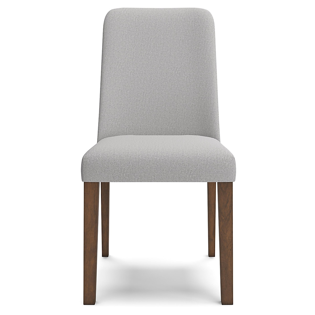 Signature Design by Ashley Lyncott Contemporary Dining Room Upholstered Side Chair with Foam Cushion, Set of 2, Cream & Brown